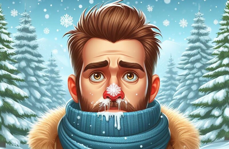 Nose Turns Red in the Cold: Causes and Prevention » Scary Symptoms