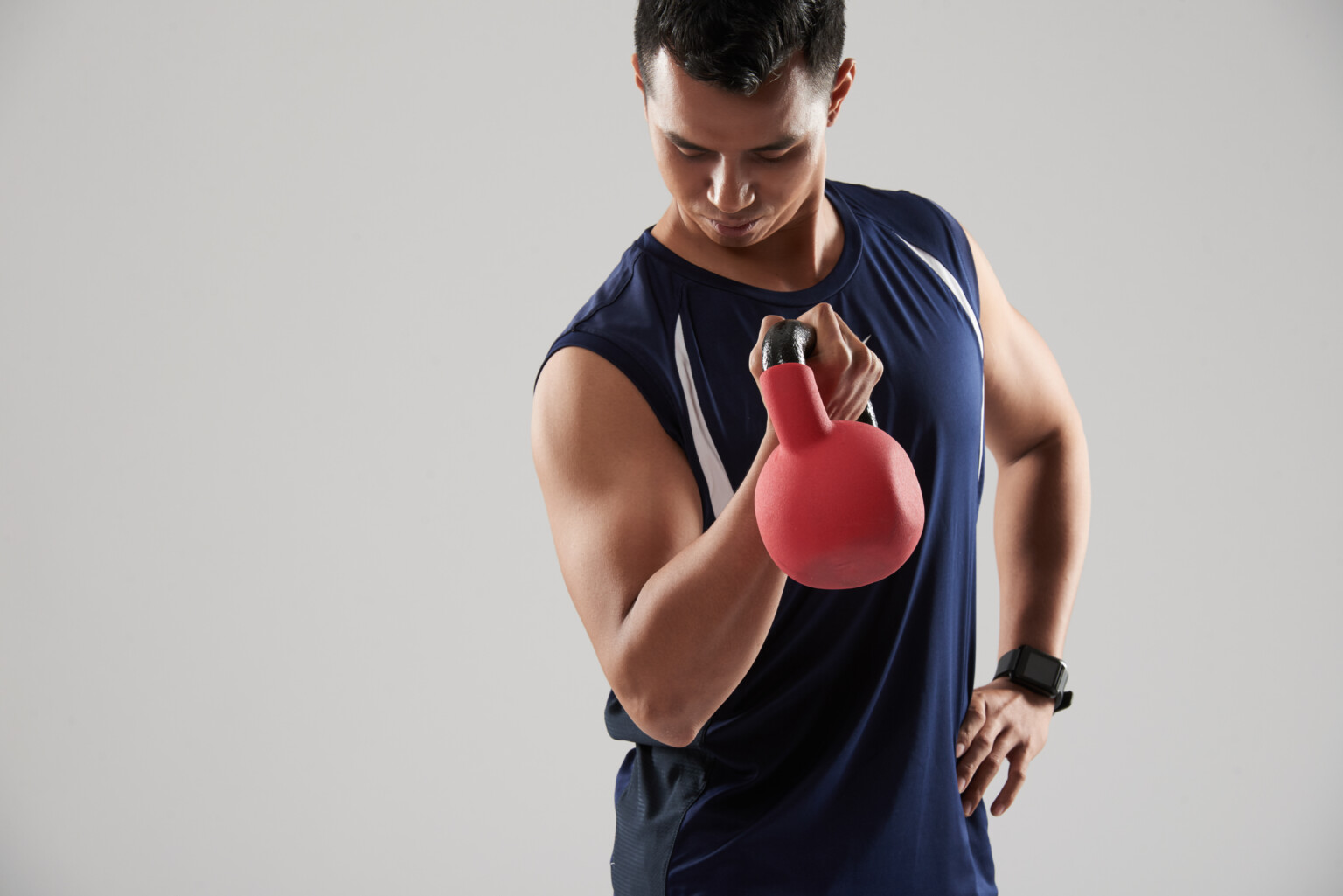 Burned Out from Biceps Curls? Try Kettlebell Curls » Scary Symptoms