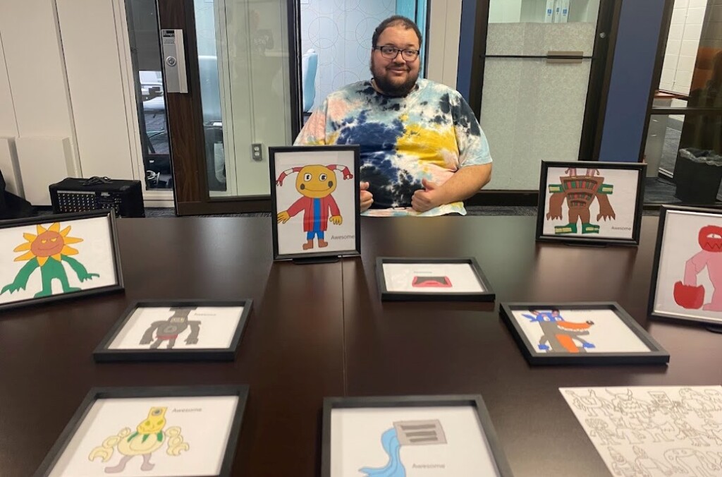 Meet Tim: Autistic Man’s Artwork Sells on Tee Shirts » Scary Symptoms